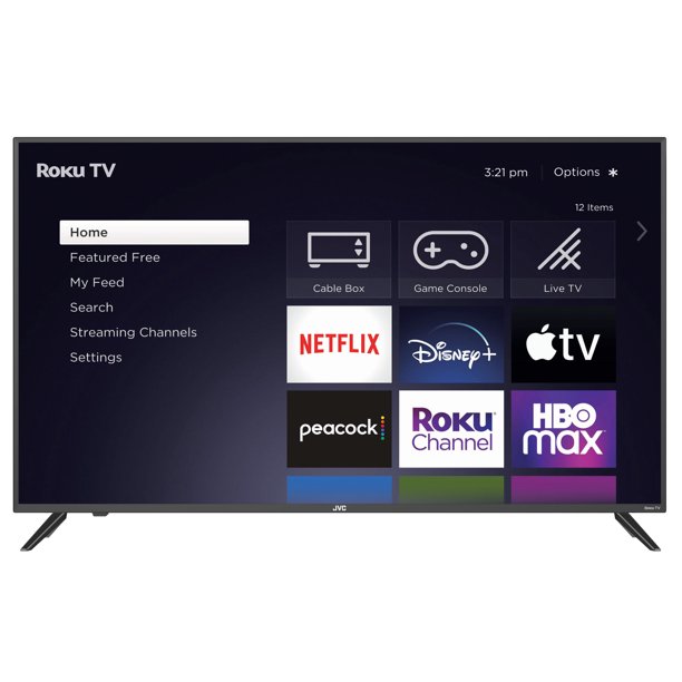JVC 50″ Class 4K UHD QLED Roku Smart TV Quantum Series – BuyMozlems.com